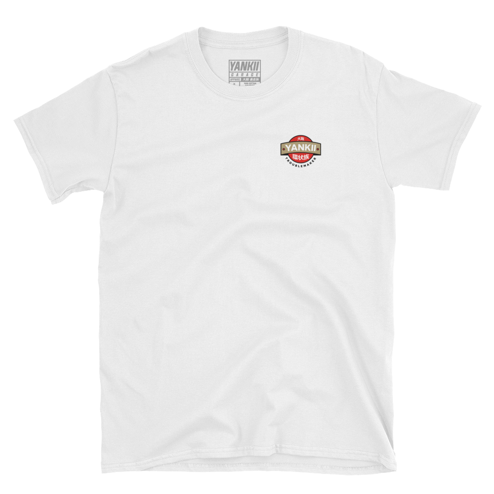 Yankii Garage | JDM Shirt - Troublemaker Osaka Loop white – Yankii ...