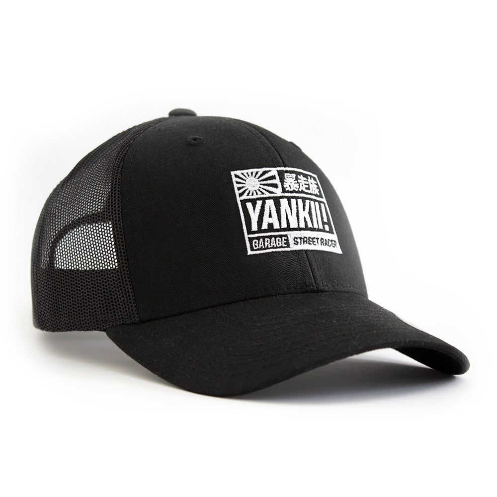 JDM Hats | Yankii Garage Street Racer - Snapback Black – Yankii Garage ...