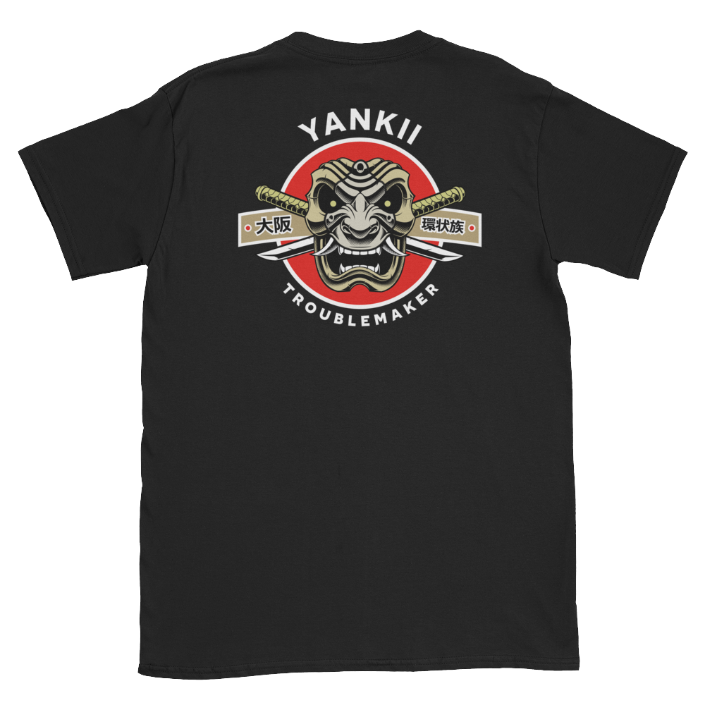 Yankii Garage | JDM Shirt - Troublemaker Osaka Loop white – Yankii ...